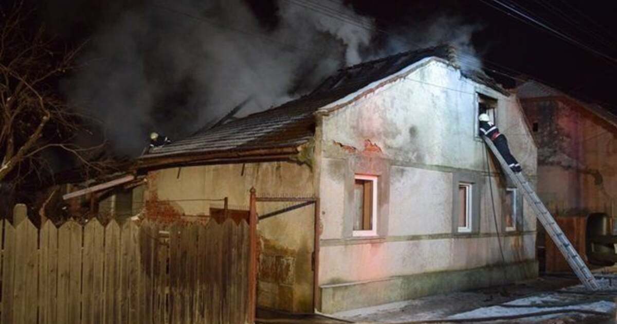Casa distrusa de incendiu, in Timisoara - Tion