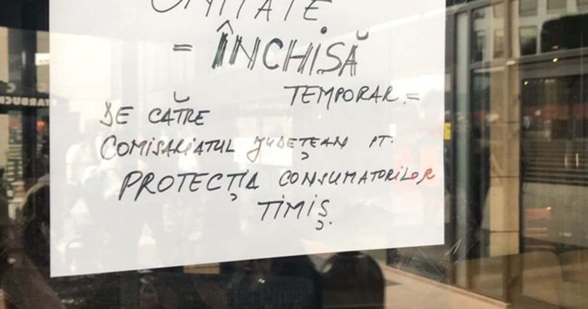 Cafenea Starbucks din Timisoara - inchisa temporar de Protectia ...