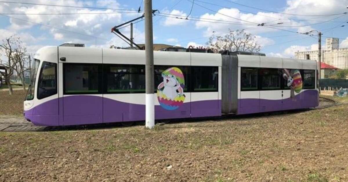 Tramvaiul Iepurașului circulă pe linia 6 - Tion