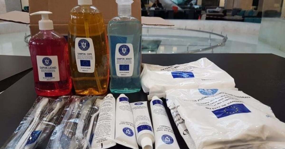 Pachete cu produse de igienă pentru persoanele defavorizate din ...