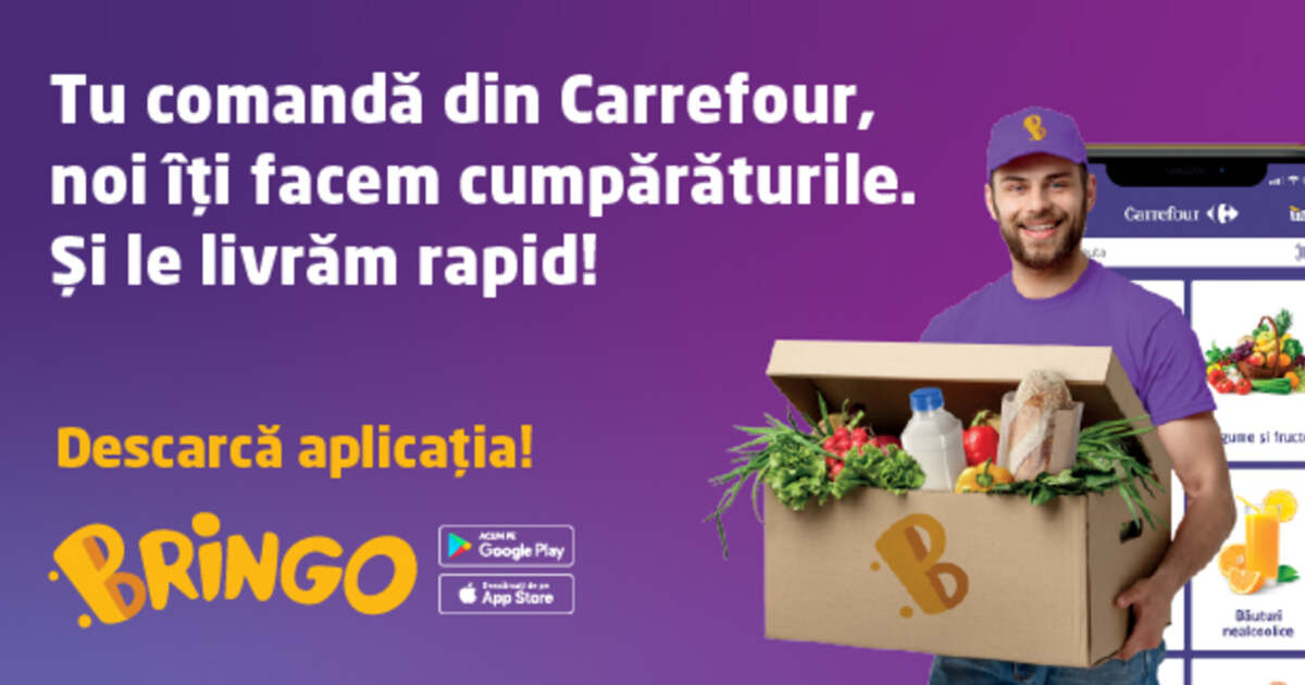 Bringo, shopping rapid la dispoziția oricui. Cumpărăturile din ...