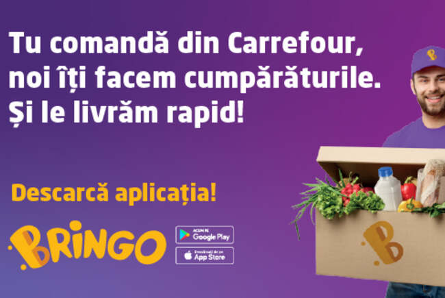 Bringo, shopping rapid la dispoziția oricui. Cumpărăturile din ...
