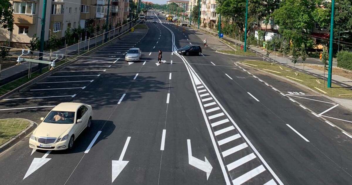 FOTO. Bd. Sudului e aproape gata, după fix un an de șantier. E linie ...