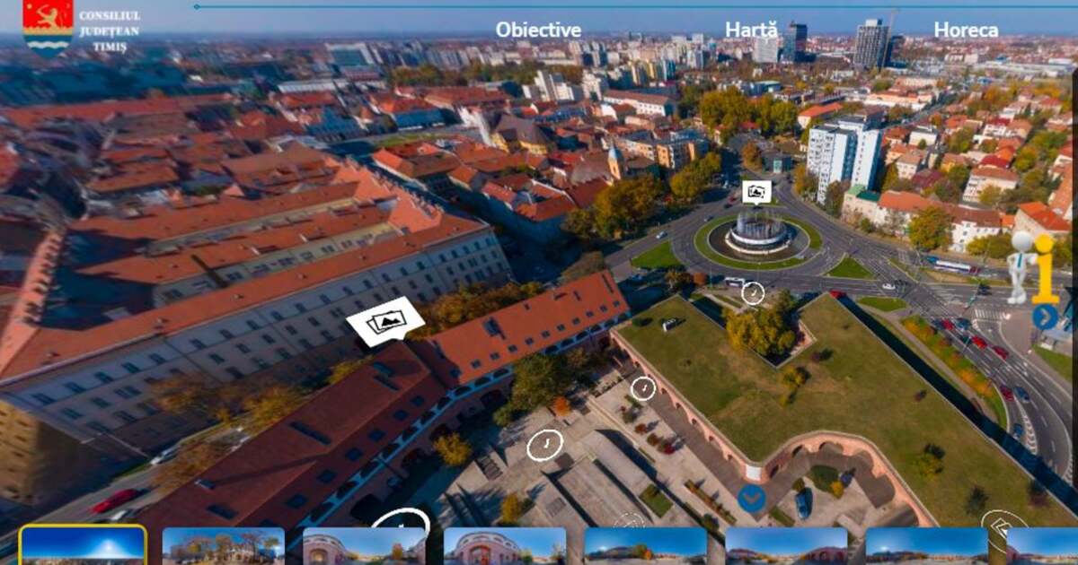 Atracțiile turistice din Timiș, cuprinse într-un tur virtual cu imagini ...