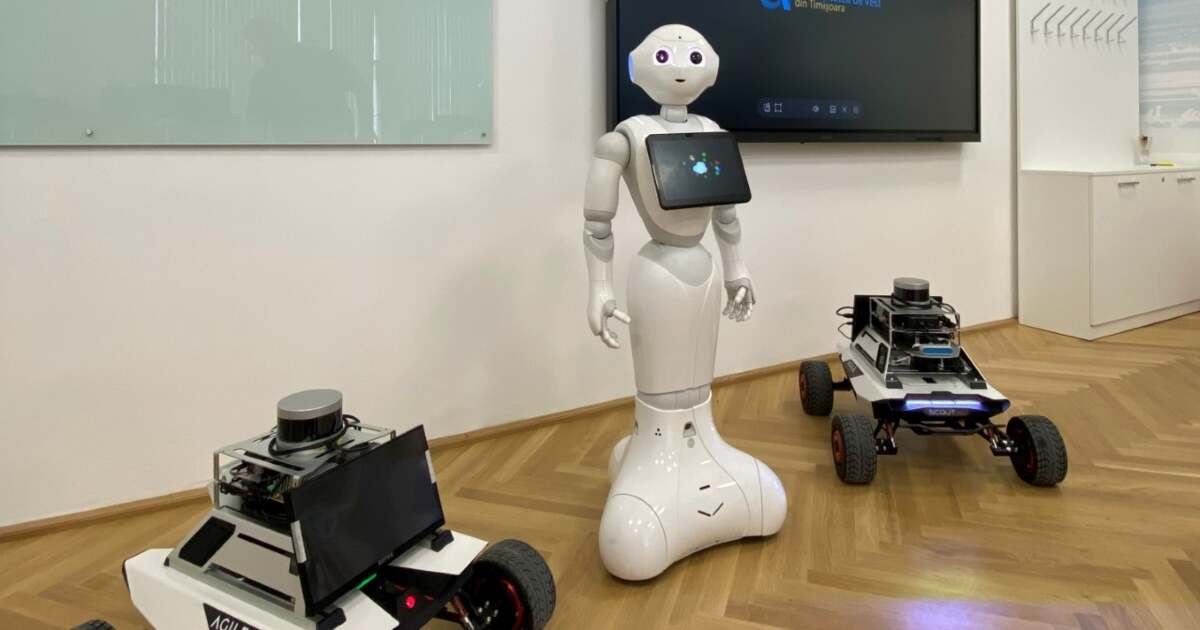 Cei mai noi membri ai UVT: doi roboți SCOUT Mini Pro, pentru cercetarea ...