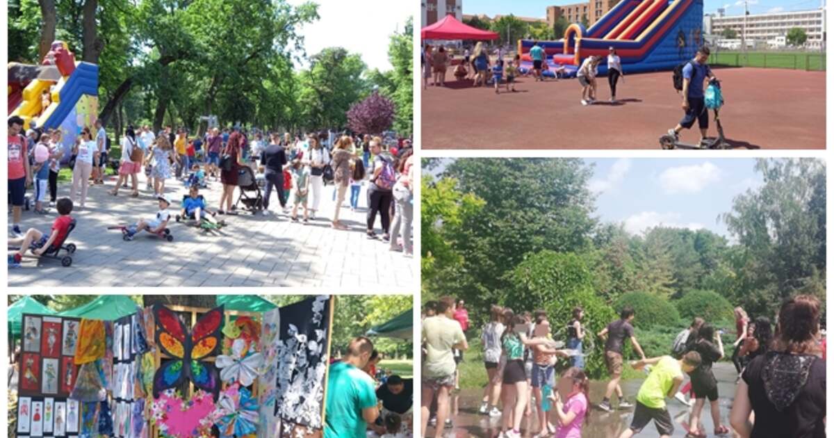 FOTO. Copiii s-au distrat de ziua lor în mai multe locuri din Timișoara - Tion
