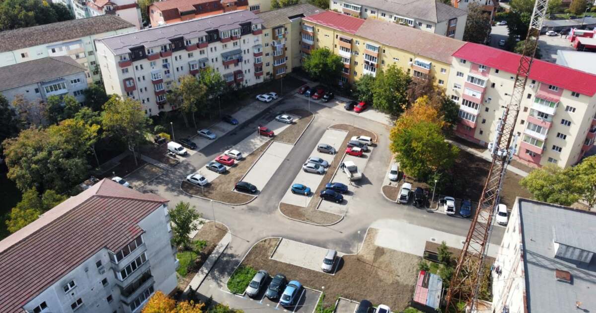 Parcare nouă în zona Clăbucet din Timișoara. Urmează amenajarea ...