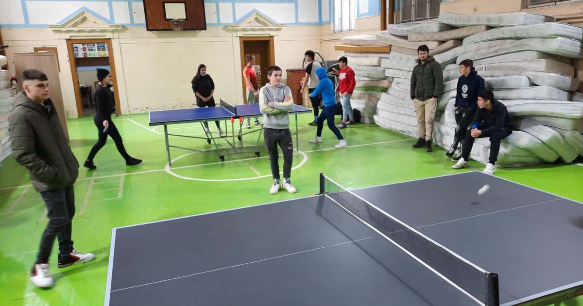 FOTO. Sala de sport a Liceului Tehnologic Special „Gheorghe Atanasiu ...