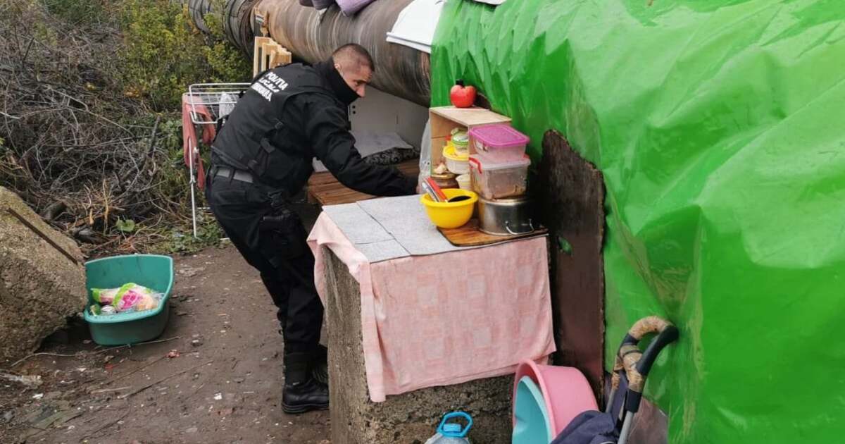 Verificări colibe poliție - Tion