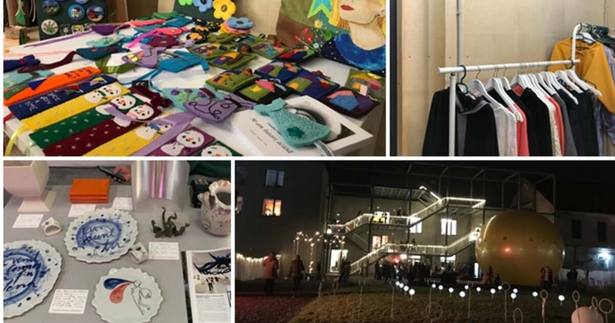 FOTO. Creativi, muzică, mâncare și instalații artistice, la FABERLAND ...