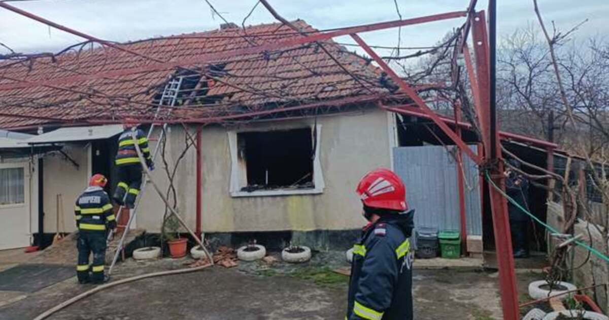 Mamă și fiu morți în urma unui incendiu care le-a cuprins casa, în Bihor - Tion