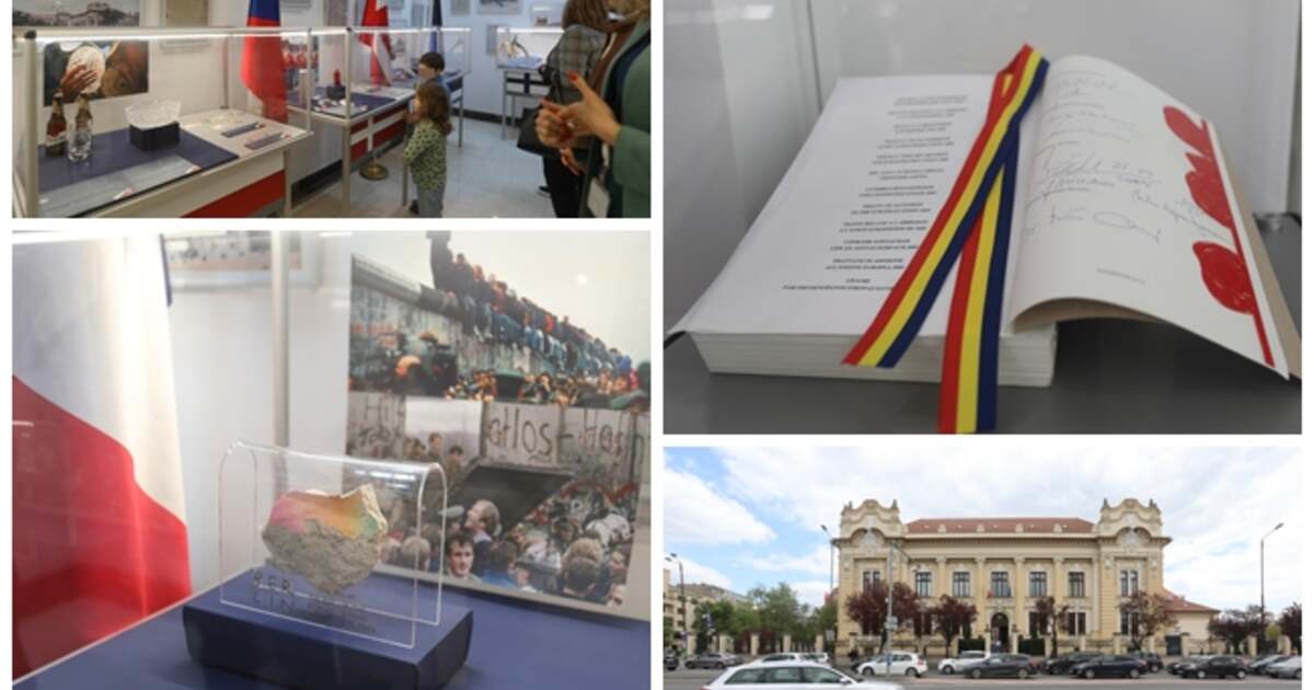 FOTO. O bucățică din Zidul Berlinului sau naiul lui Gheorghe Zamfir ...