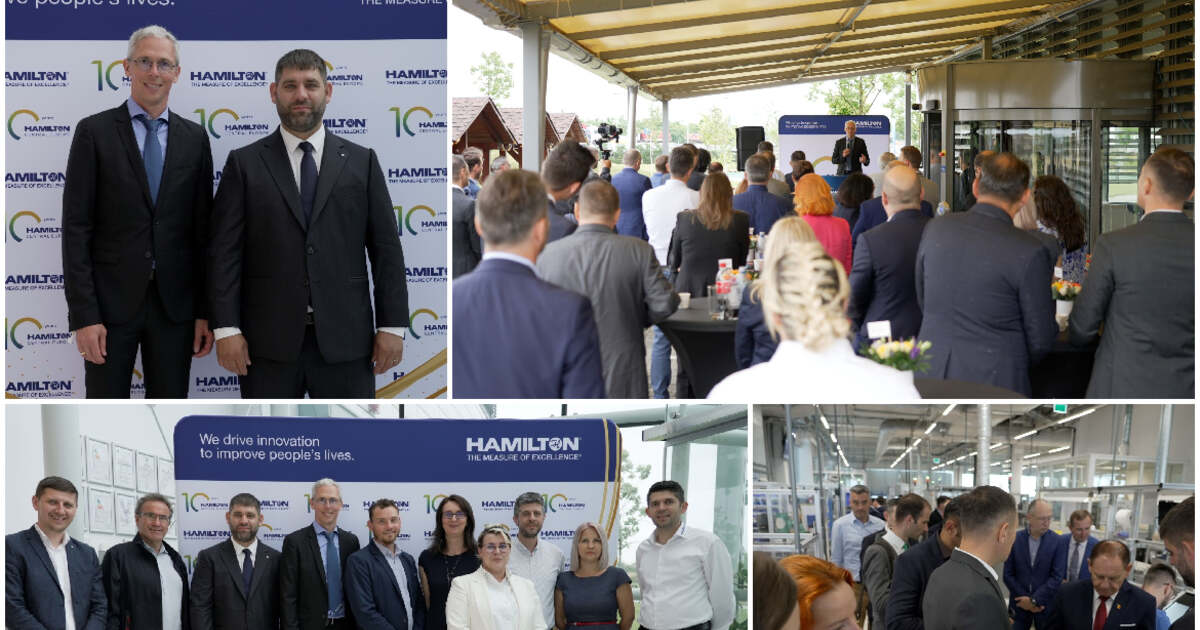 FOTO. 10 ani de activitate pentru Hamilton Central Europe - Tion