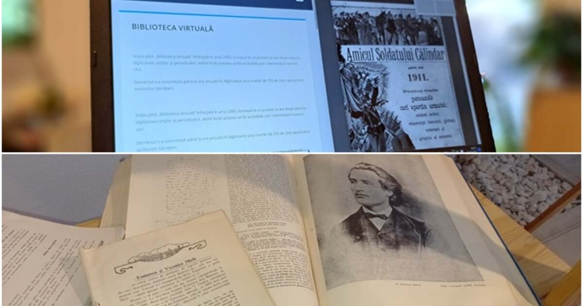 Drumul la Biblioteca Județeană poate fi înlocuit cu un click. Mii de ziare și cărți istorice ...