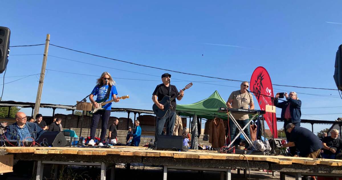 Mircea Baniciu, concert surpriză în Mehala - Tion