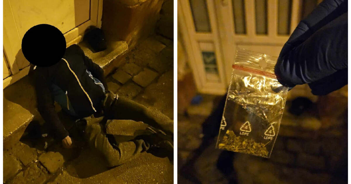 Tânăr drogat, găsit leșinat pe stradă de polițiștii locali, la ...
