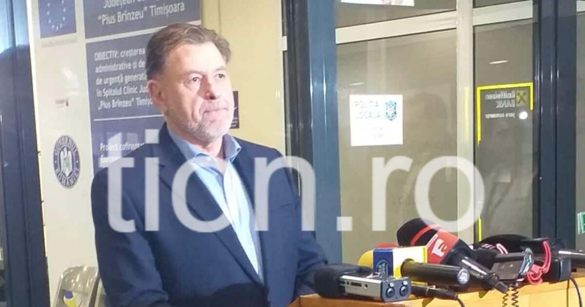 Alexandru Rafila, Ministrul Sănătății, în vizită joi la Timișoara - Tion
