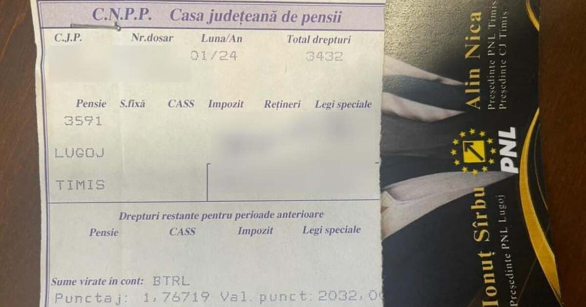 Scandalul materialelor electorale capsate de taloanele de pensie ...