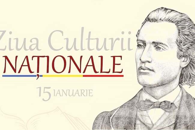 15 ianuarie, Ziua Culturii Naționale. Se împlinesc 174 de ani de la nașterea lui Mihai Eminescu ...