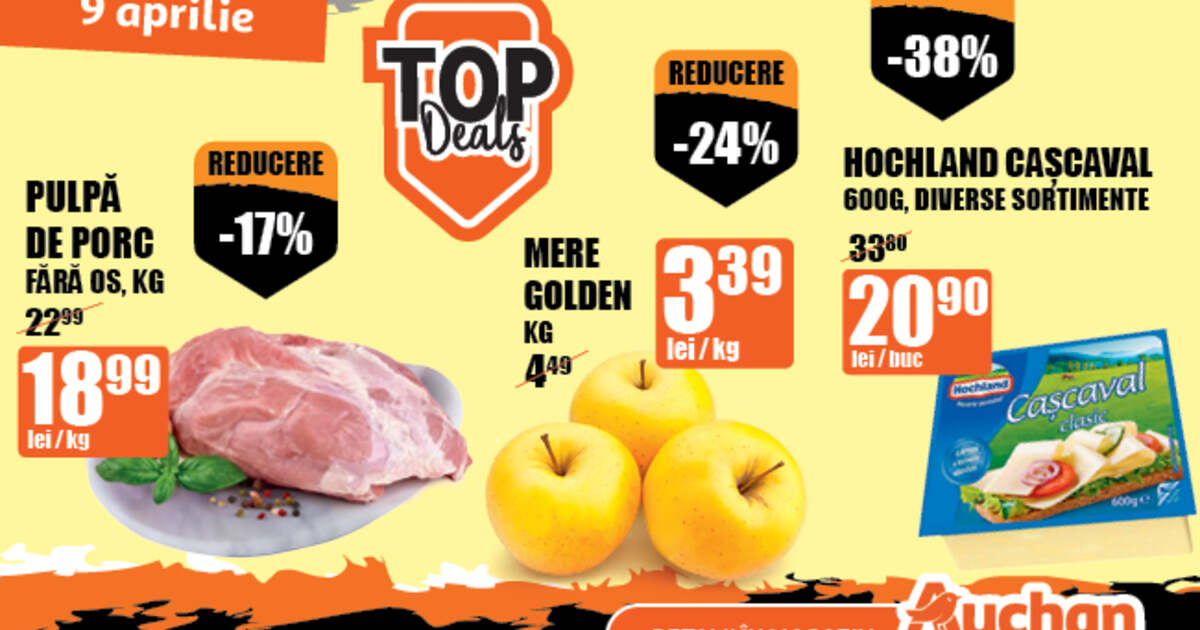 Noi super oferte te așteaptă la Auchan Discount Timișoara - Tion