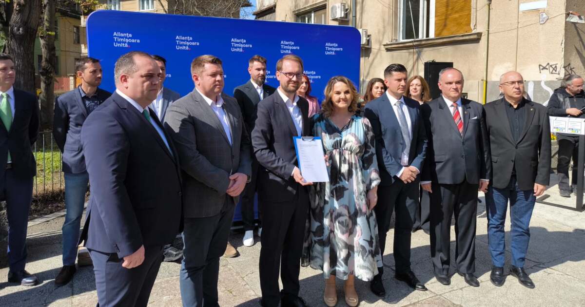 FOTO. UDMR și „noul” Partid Liberal, atrase în Alianța Timișoara Unită ...