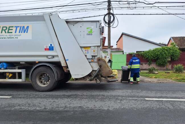 RETIM explică întârzierile în colectarea deșeurilor din această ...