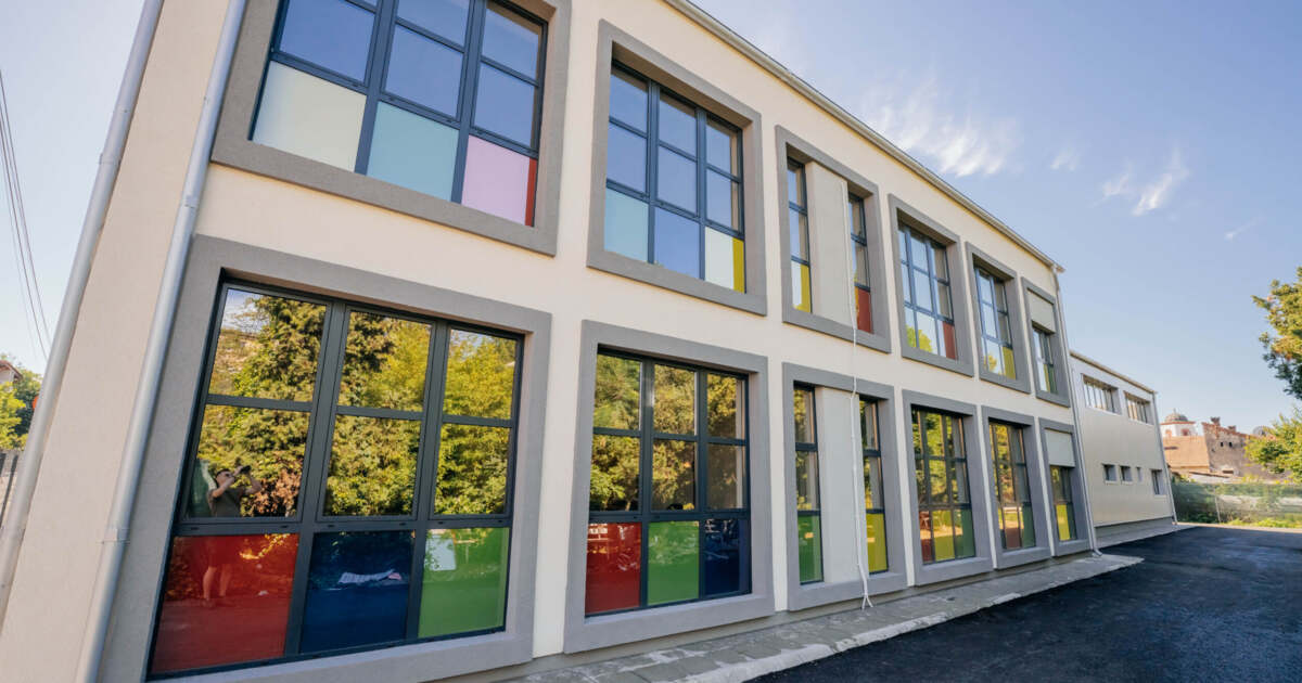 FOTO. Sunt gata lucrările la noul corp al Școlii Gimnazială nr. 13 din ...