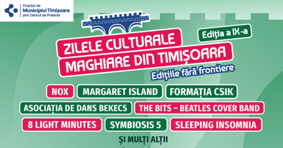 Zilele culturale maghiare din Timișoara, la ediția a IX-a - Tion