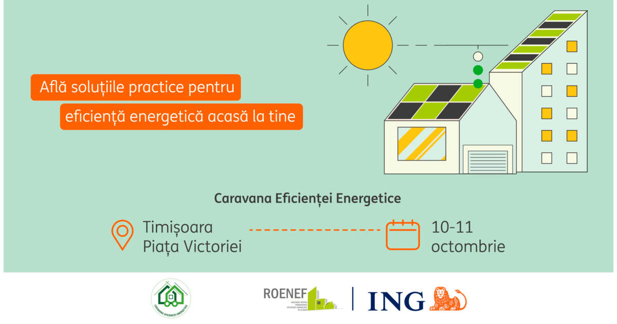 Caravana Eficienței Energetice și casa demonstrativă ajung la Timișoara ...