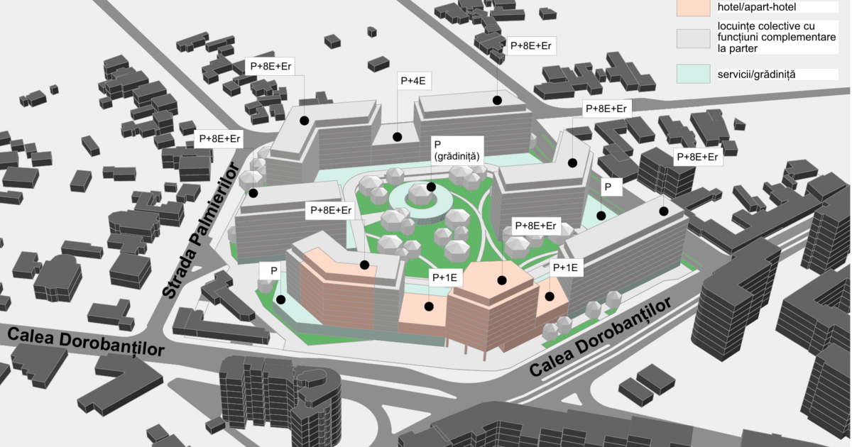 Apartamente și hoteluri, în locul marelui centru comercial care nu a ...