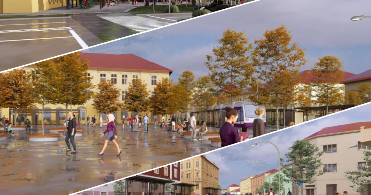 Zona Sinaia, transformată într-un spațiu modern și verde: proiectul de ...