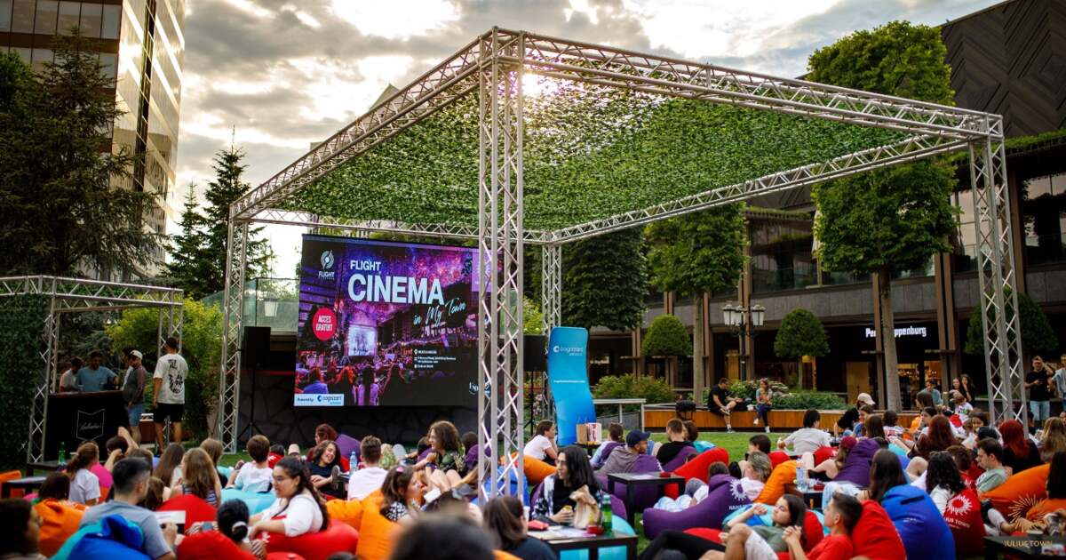 Cinema sub milioane de stele, în fiecare weekend, la Cinema in My Town în Iulius Town - Tion