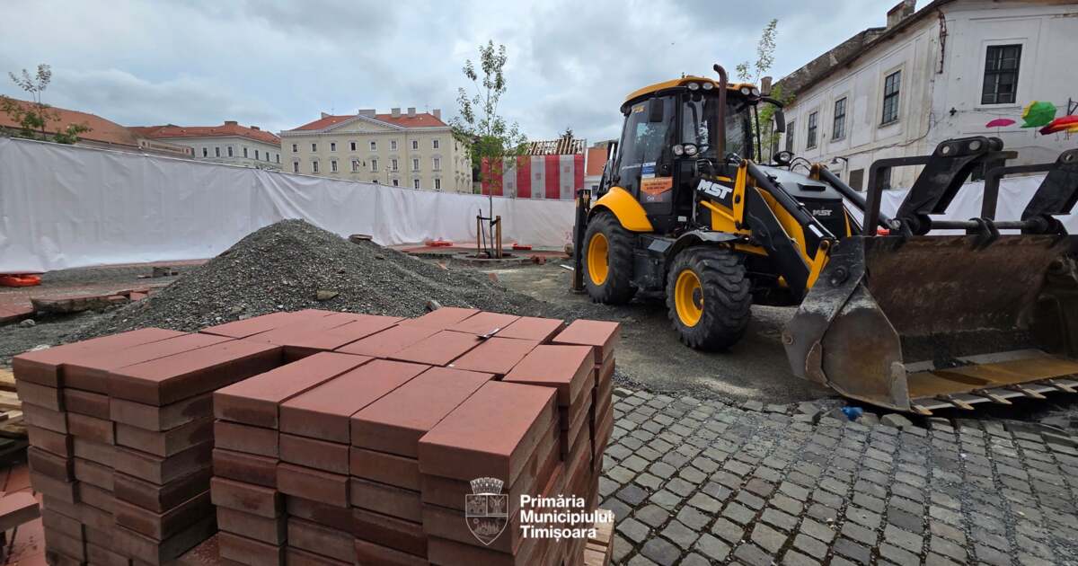 FOTO. Traseul Revoluției prinde contur. Primele lucrări, demarate în ...