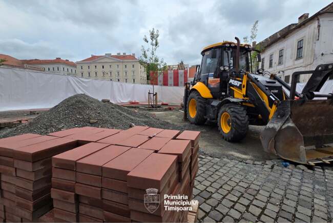 FOTO. Traseul Revoluției prinde contur. Primele lucrări, demarate în ...