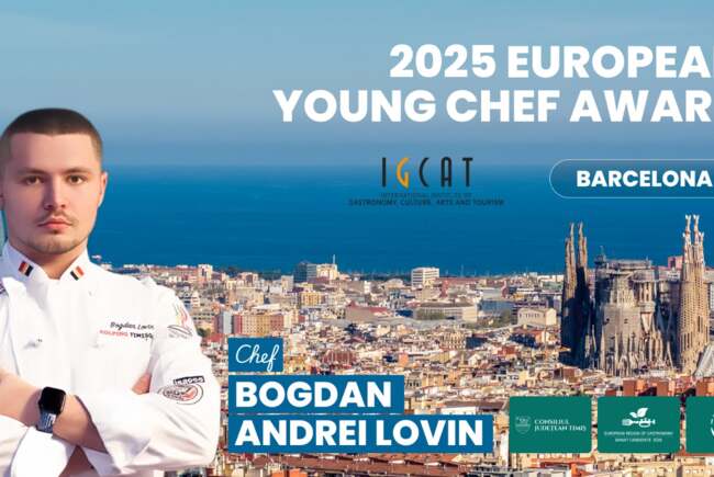 Bogdan-Andrei Lovin duce Banatul pe scena culinară europeană la Young ...