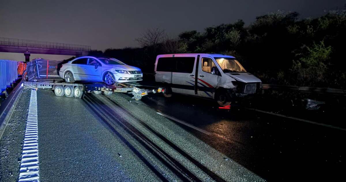 Accident pe A1, între Arad și Timișoara: cinci persoane au ajuns la ...