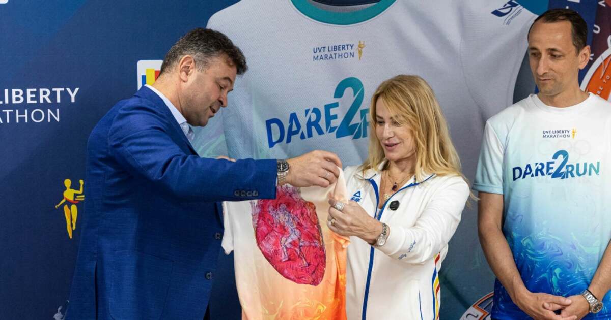Nadia Comăneci, ambasadoarea UVT Liberty Marathon 2026, la 50 de ani de ...